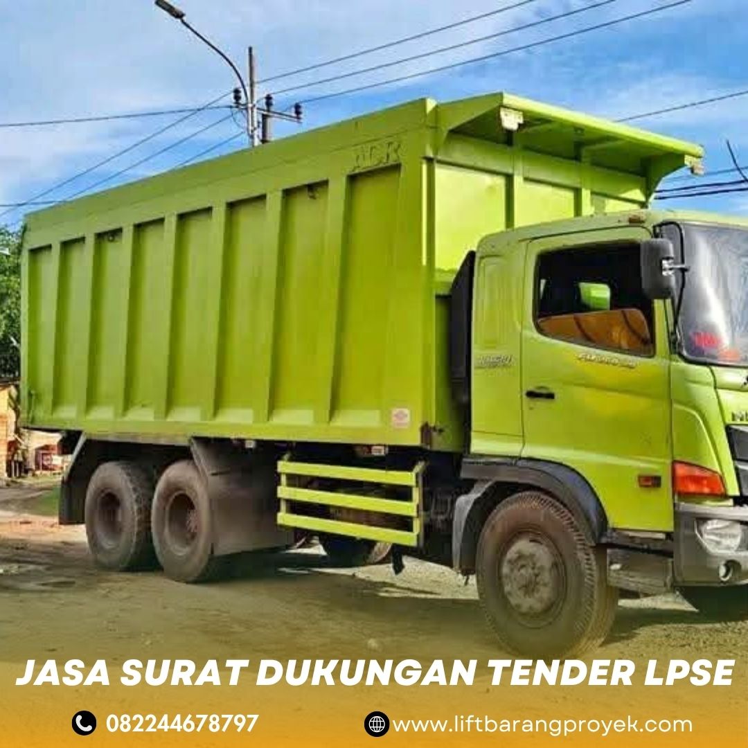 Jasa Pembuatan Surat Dukungan Peralatan Untuk Lelang Tender oleh PT ...