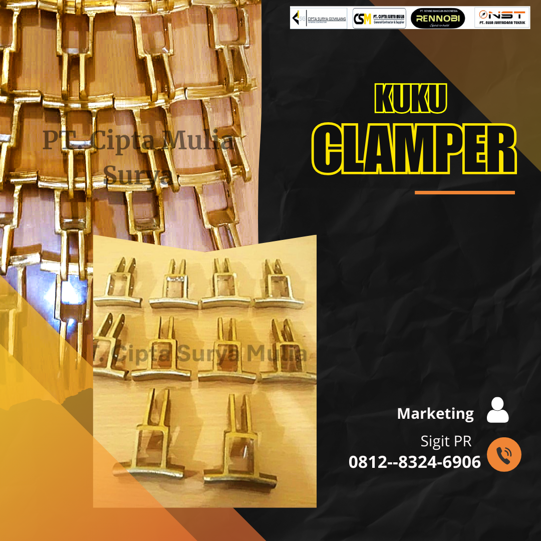 Jual Kuku Clamper Alat Press Kaleng Alumunium Anode oleh PT. Cipta ...